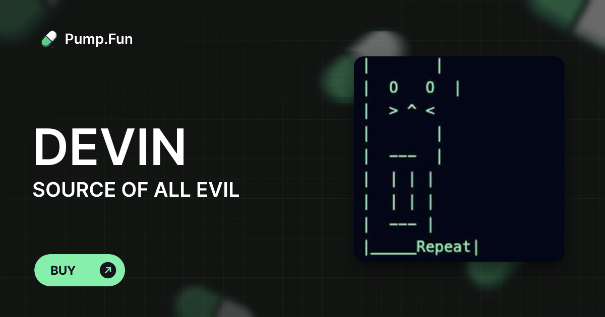 SOURCE OF ALL EVIL (DEVIN) - Pump