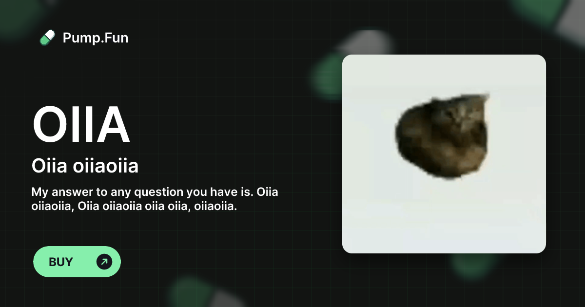 Oiia oiiaoiia (OIIA) - Pump