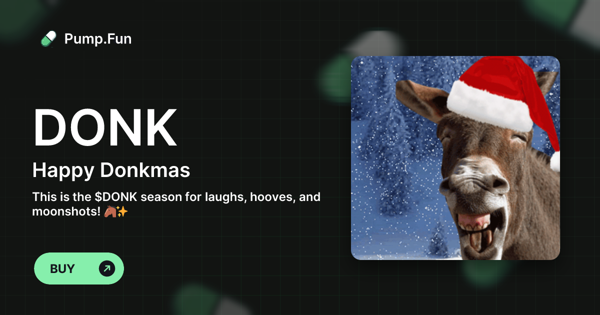 Happy Donkmas (DONK) - Pump