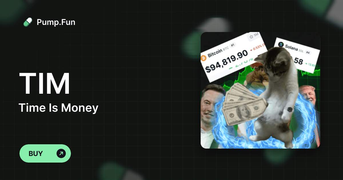Time Is Money (TIM) - Pump