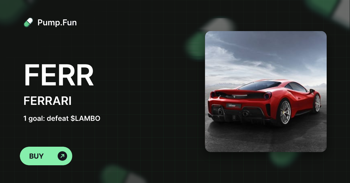 FERRARI (FERR) - Pump