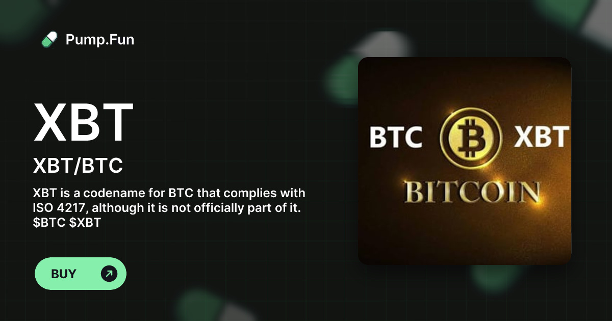 XBT/BTC (XBT) - Pump