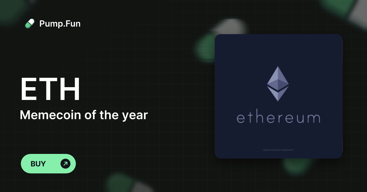 Memecoin of the year (ETH) - Pump