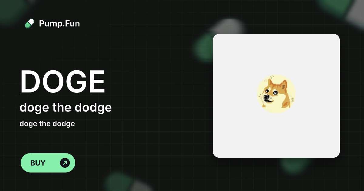 doge the dodge (DOGE) - Pump
