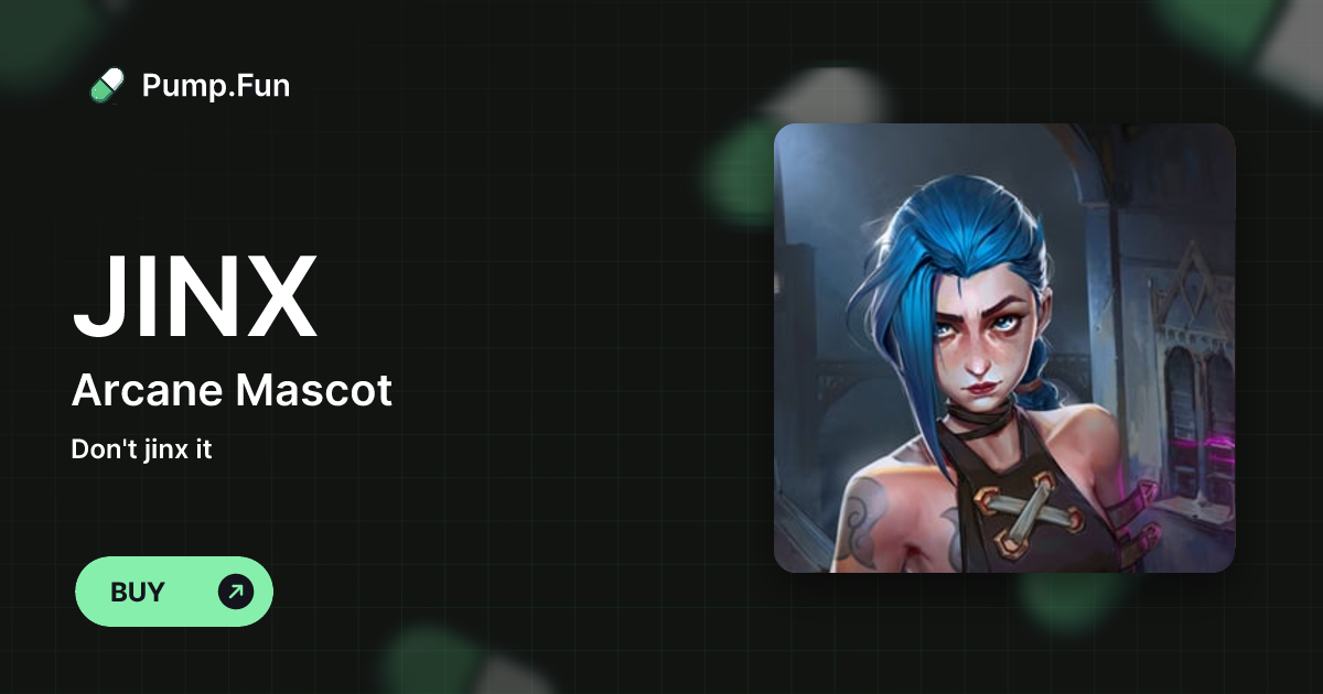 Arcane Mascot (JINX) - Pump