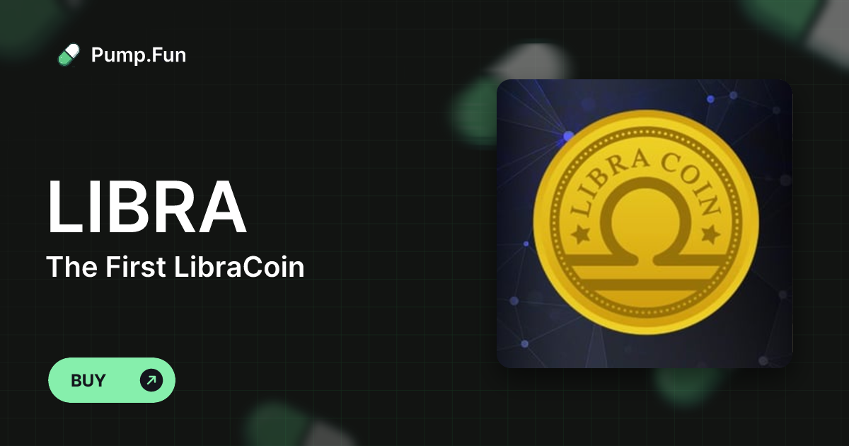 The First LibraCoin (LIBRA) - Pump
