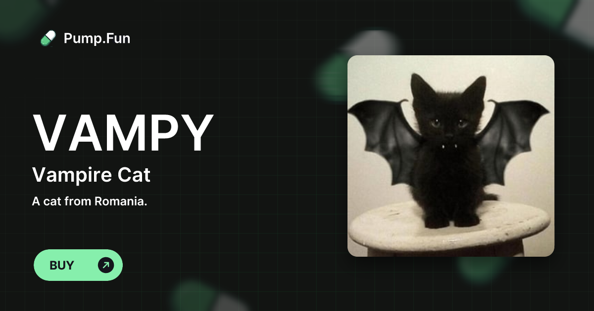 Vampire Cat (VAMPY) - Pump
