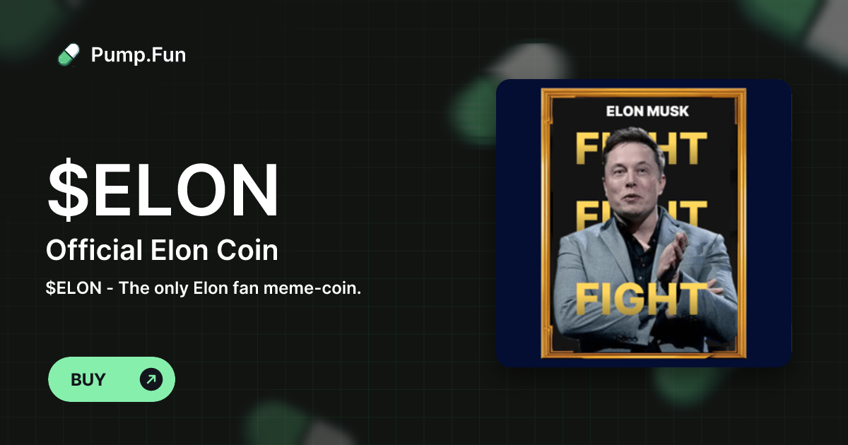 Official Elon Coin ($ELON) - Pump