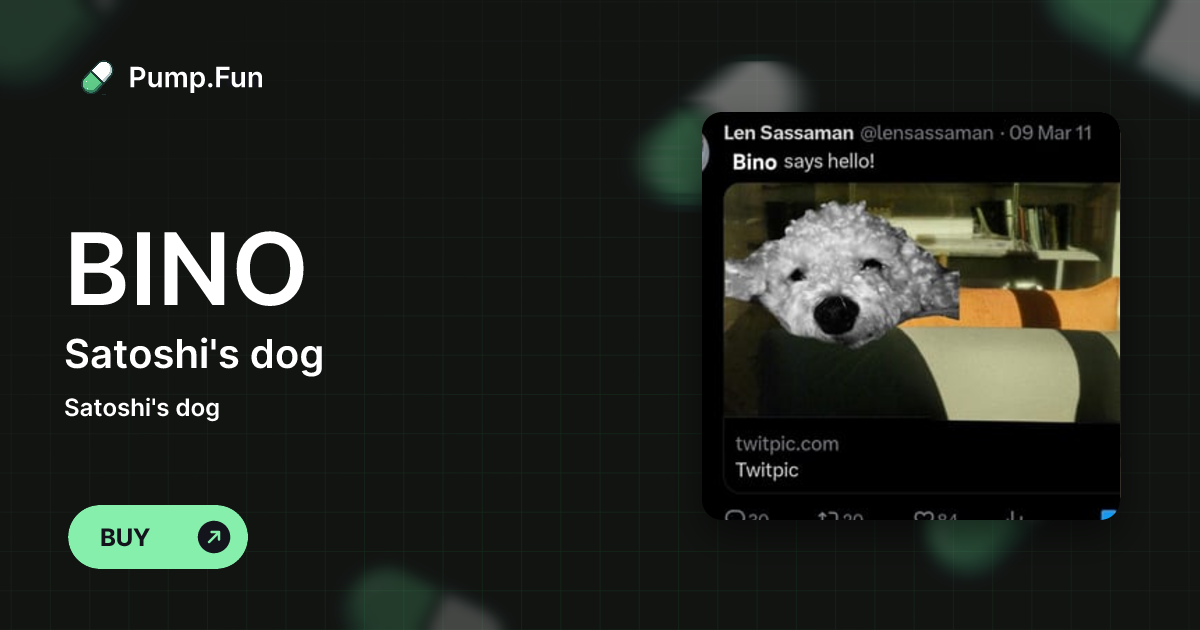 Satoshi's dog (BINO) - Pump