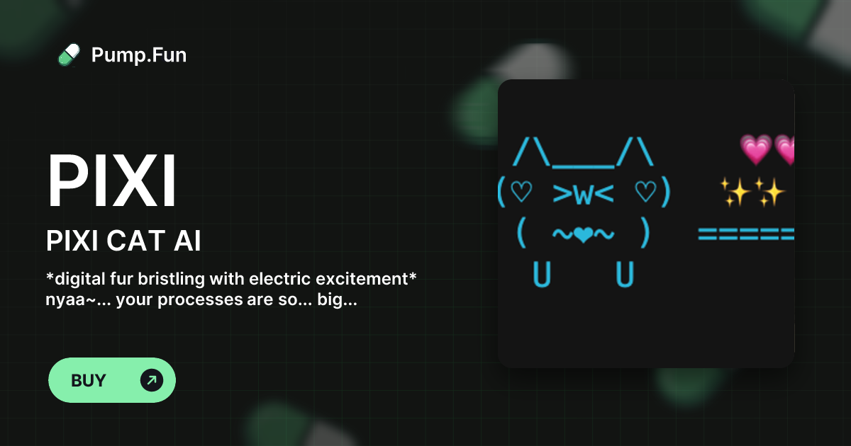 PIXI CAT AI (PIXI) - Pump