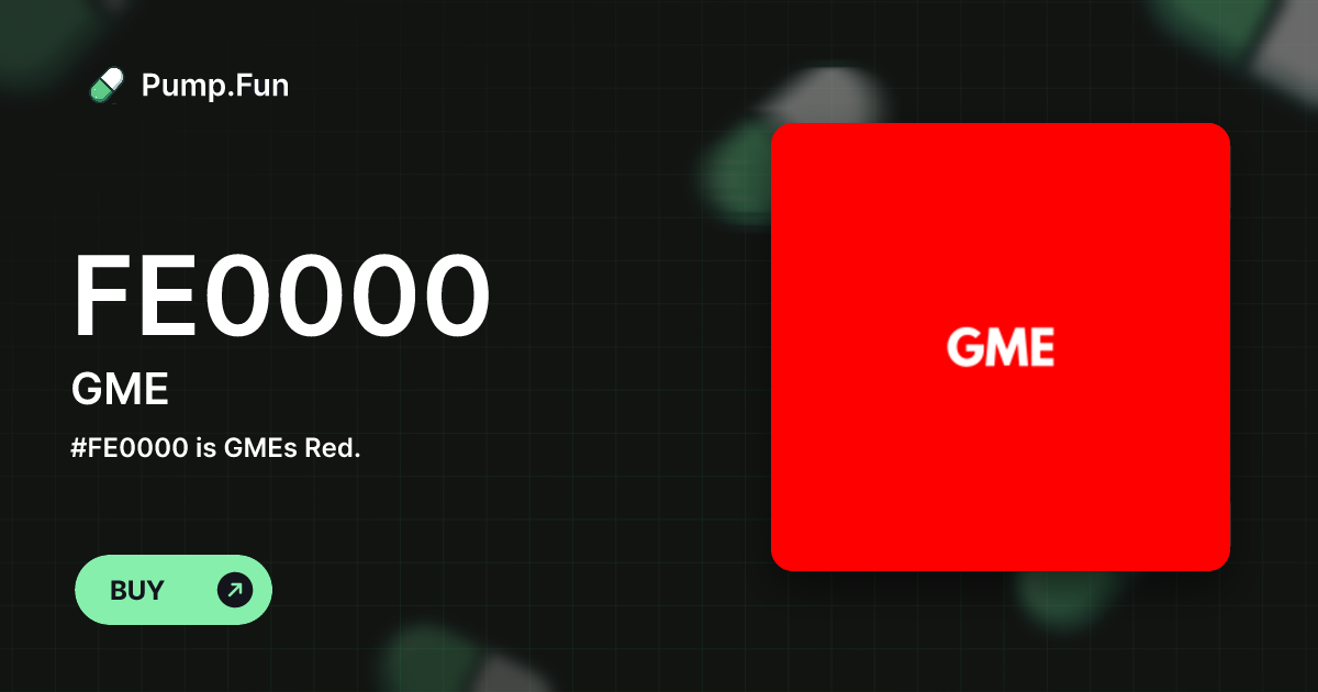 GME (FE0000) - Pump