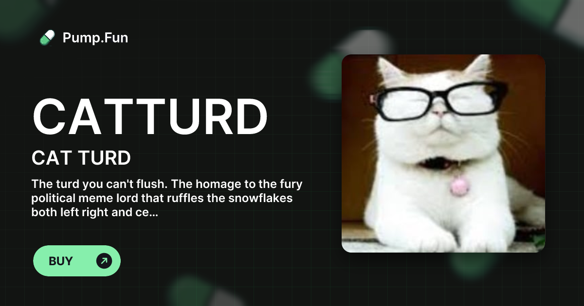 CAT TURD (CATTURD) - Pump