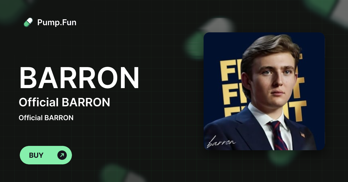 Official BARRON (BARRON) - Pump