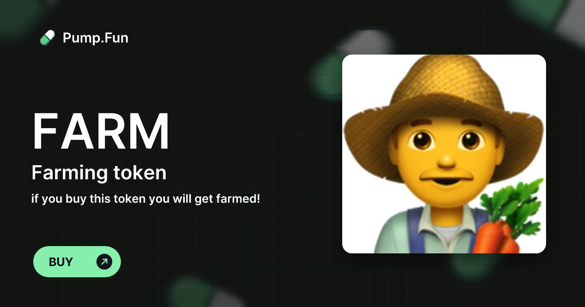 Farming token (FARM) - Pump