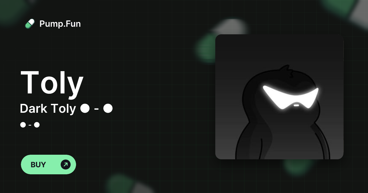 Dark Toly - (Toly) - Pump