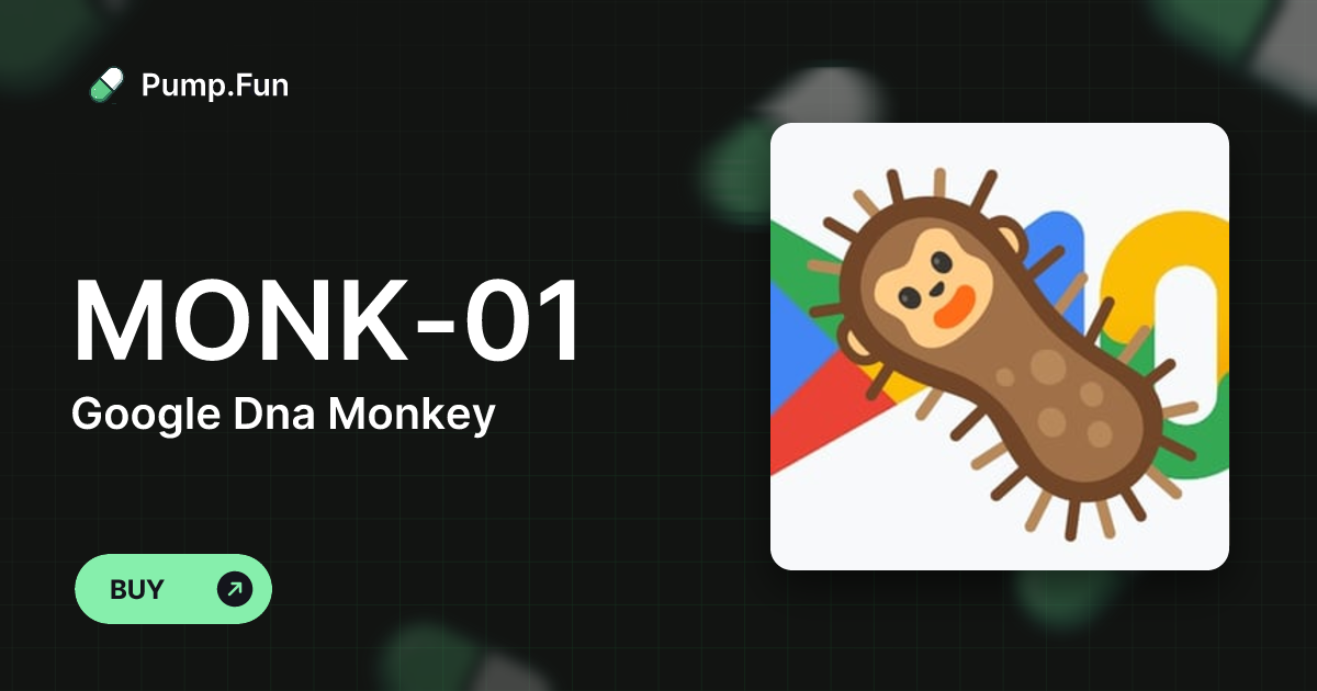 Google Dna Monkey (MONK-01) - Pump