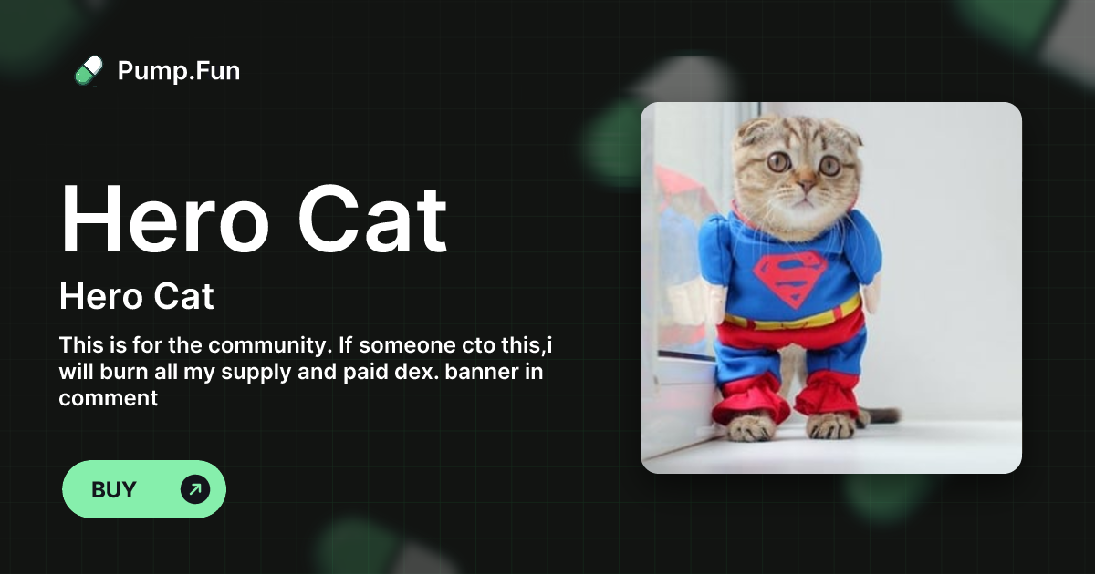 Hero Cat (Hero Cat) - Pump