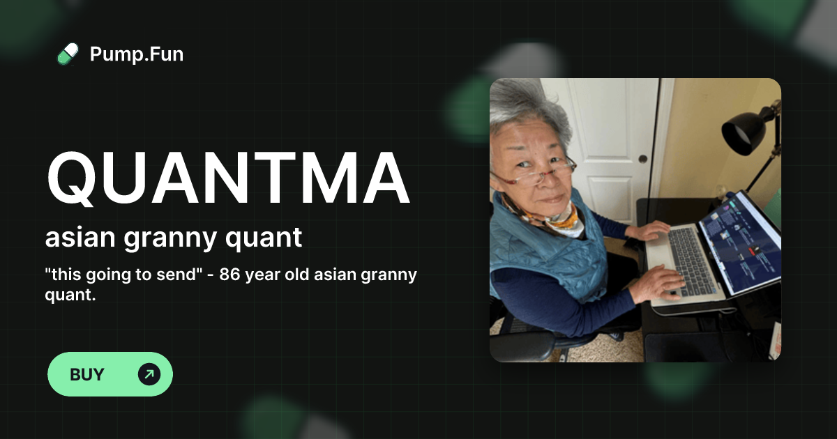 asian granny quant (QUANTMA) - Pump