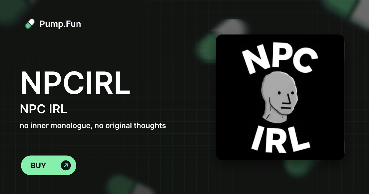 NPC IRL (NPCIRL) - Pump