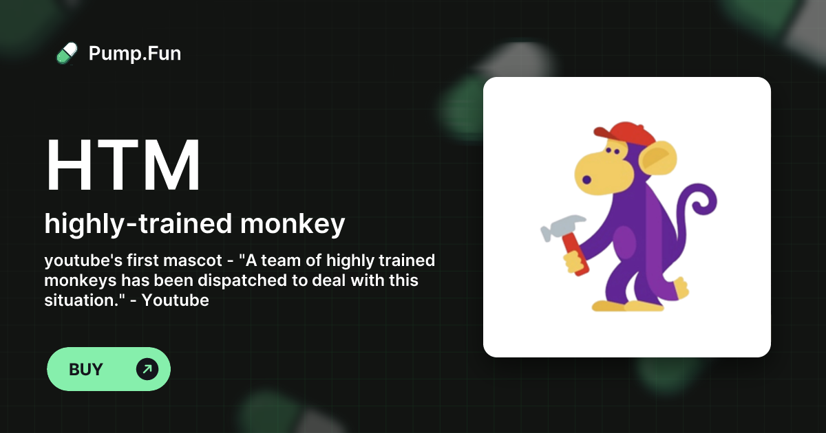 highly-trained monkey (HTM) - Pump
