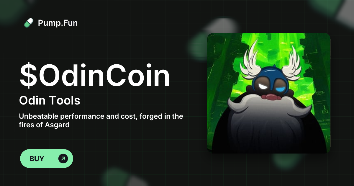 Odin Tools ($OdinCoin) - Pump