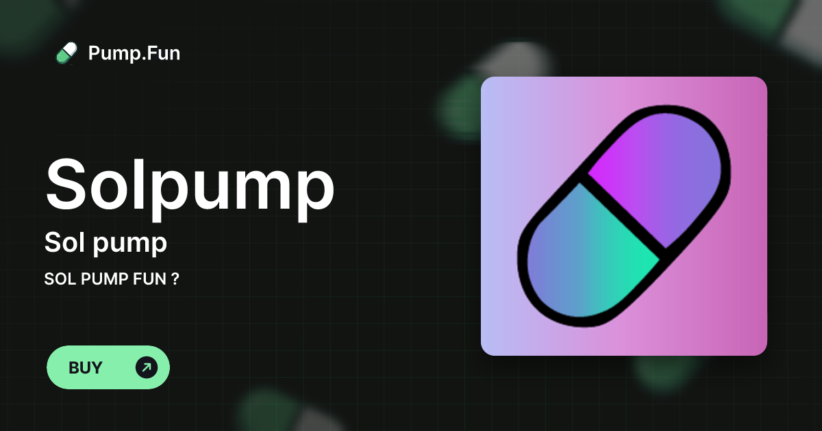Sol pump (Solpump) - Pump