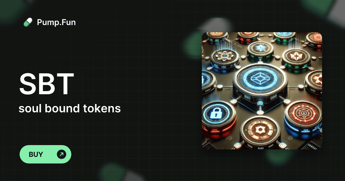 soul bound tokens (SBT) - Pump