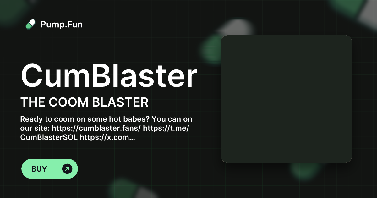 THE COOM BLASTER (CumBlaster) - Pump