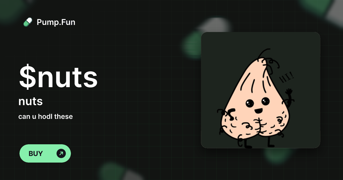 nuts ($nuts) - Pump