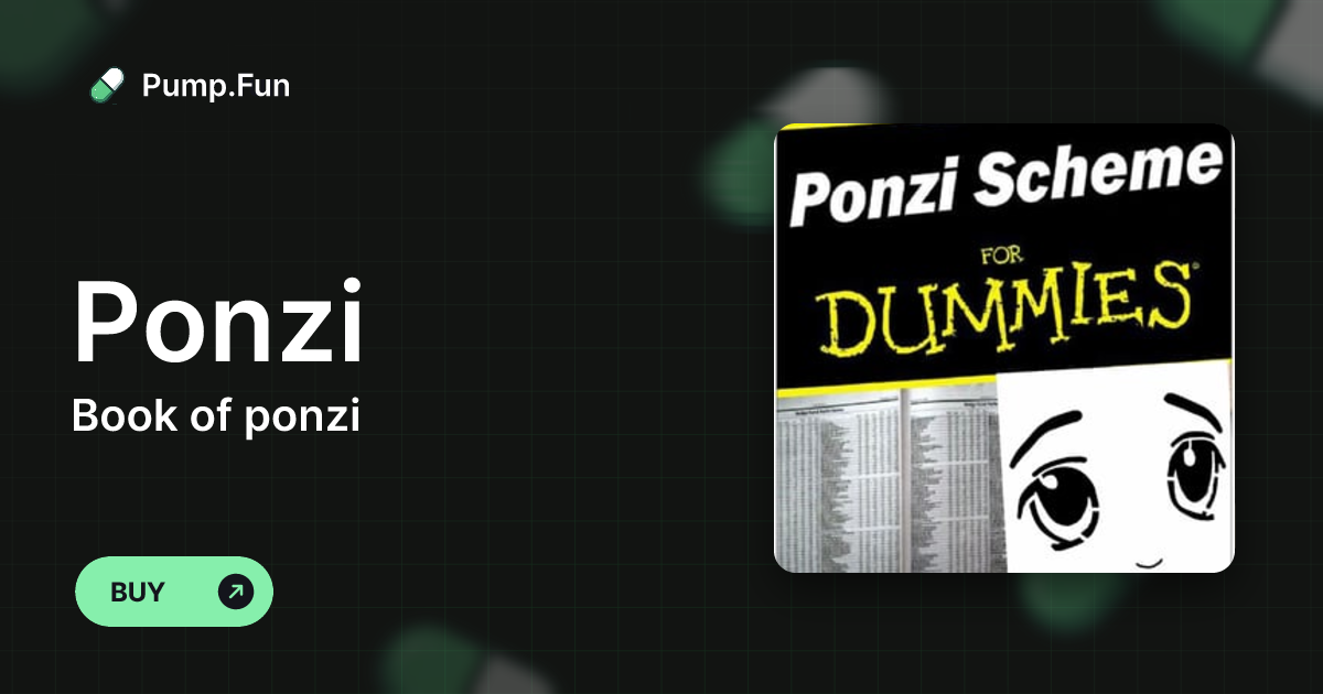 Book of ponzi (Ponzi) - Pump