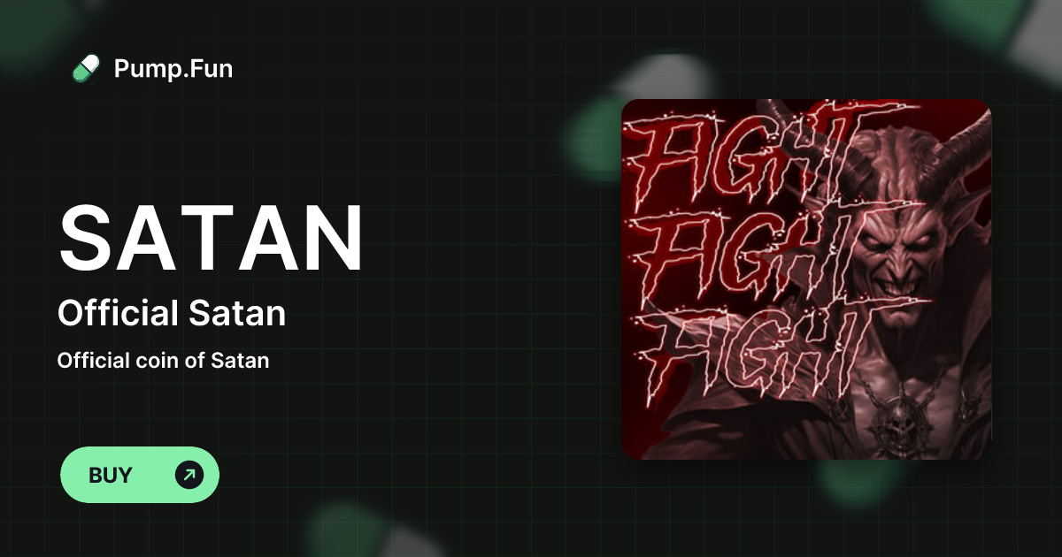 Official Satan (SATAN) - Pump