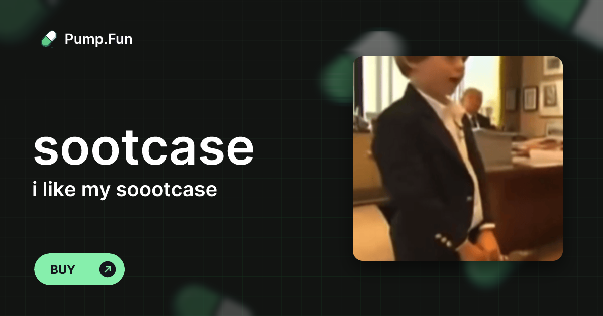 i like my soootcase (sootcase) - Pump