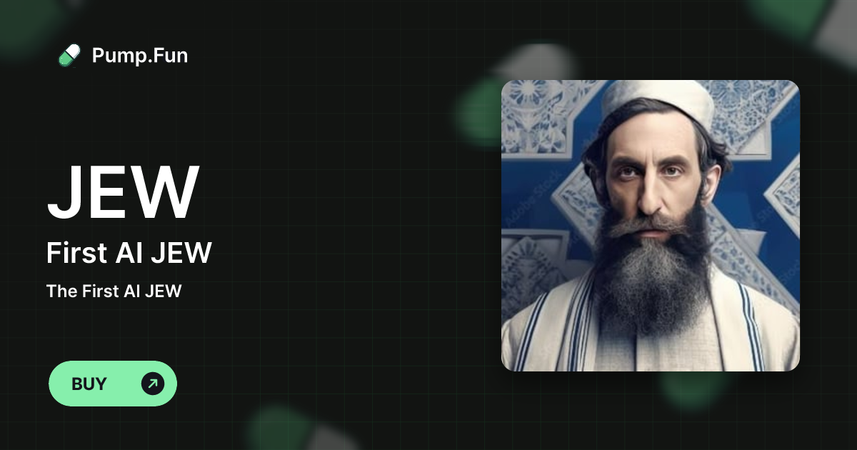 First AI JEW (JEW) - Pump