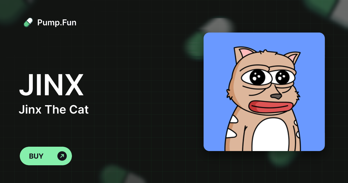 Jinx The Cat (JINX) - Pump