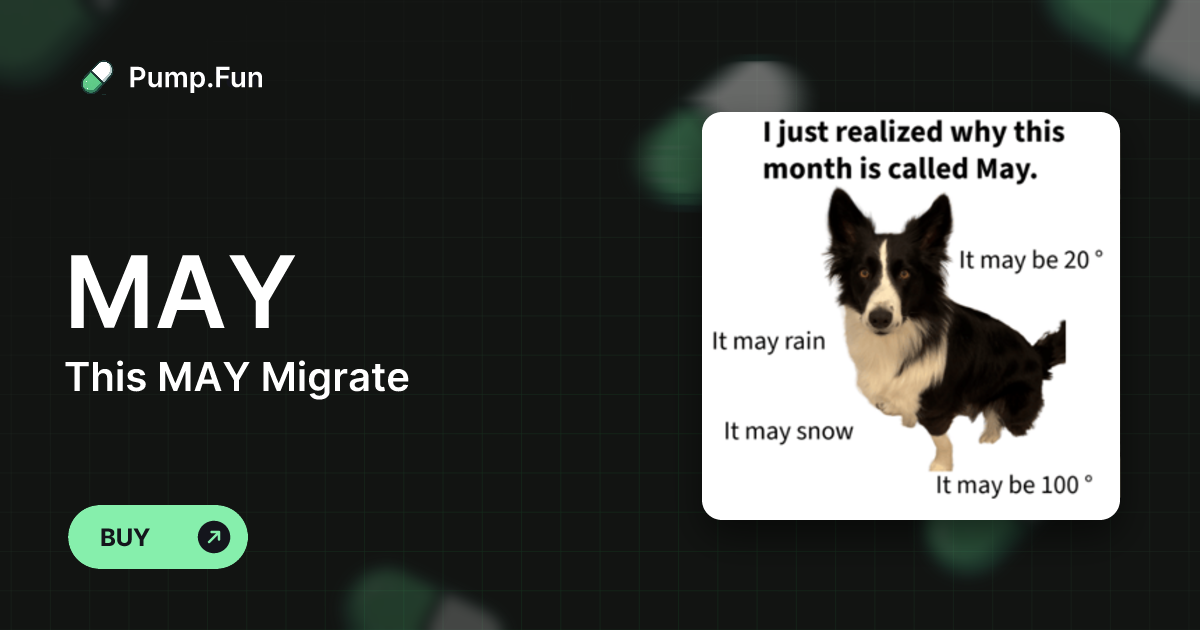 This MAY Migrate (MAY) - Pump