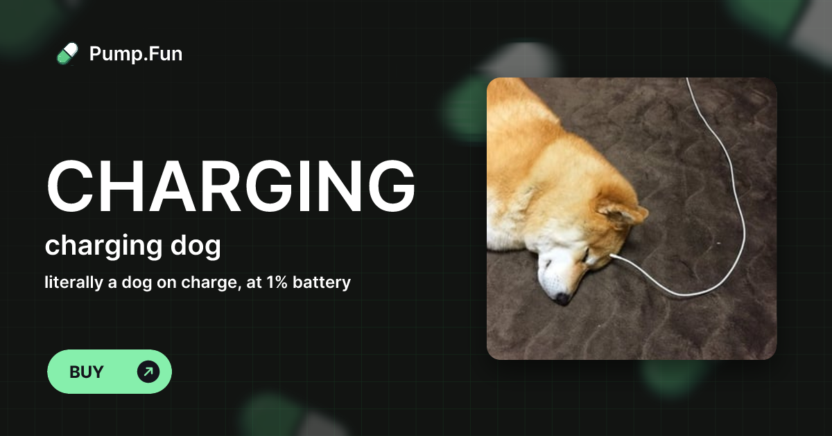 charging dog (CHARGING) - Pump