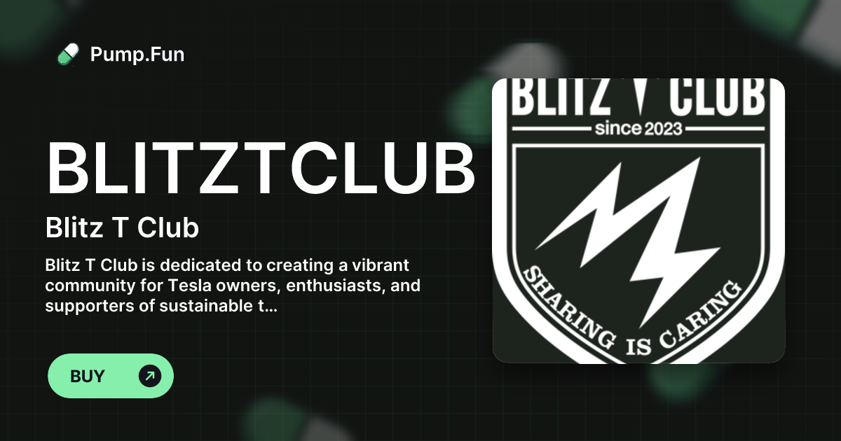 Blitz T Club (BLITZTCLUB) - Pump