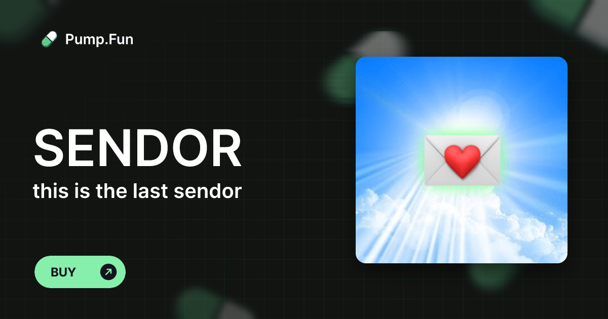 this is the last sendor (SENDOR) - Pump