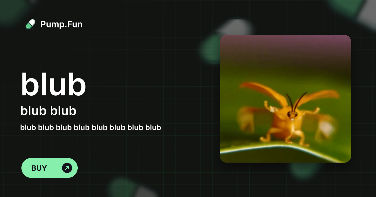 blub blub (blub) - Pump