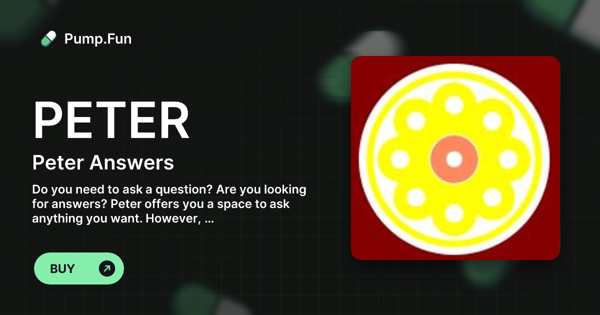 Peter Answers (PETER) - Pump