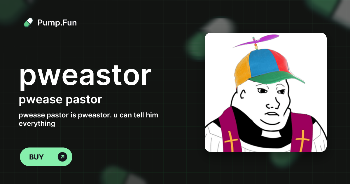 pwease pastor (pweastor) - Pump