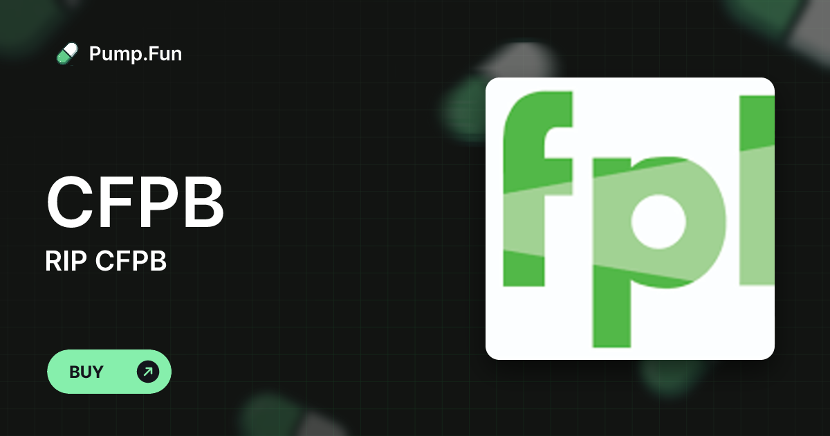 RIP CFPB (CFPB) - Pump