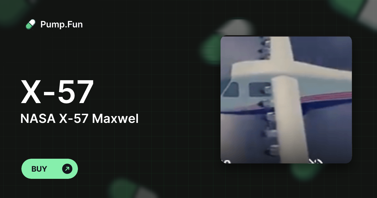NASA X-57 Maxwel (X-57) - Pump