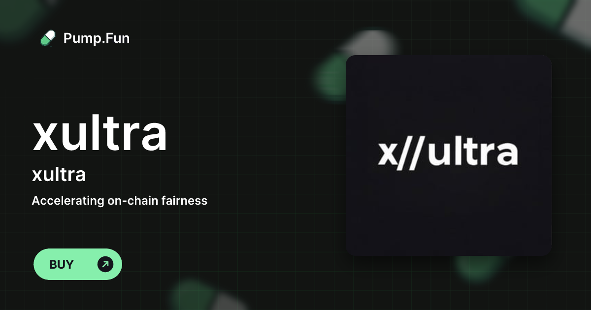 xultra (xultra) - Pump