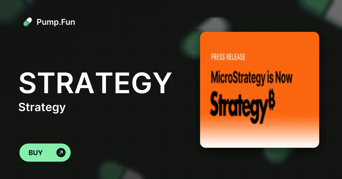 Strategy (STRATEGY) - Pump