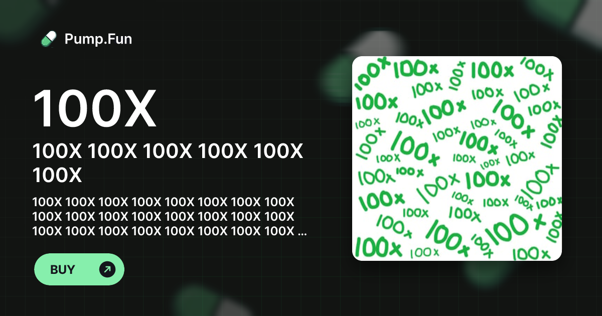 100X 100X 100X 100X 100X 100X (100X) - Pump