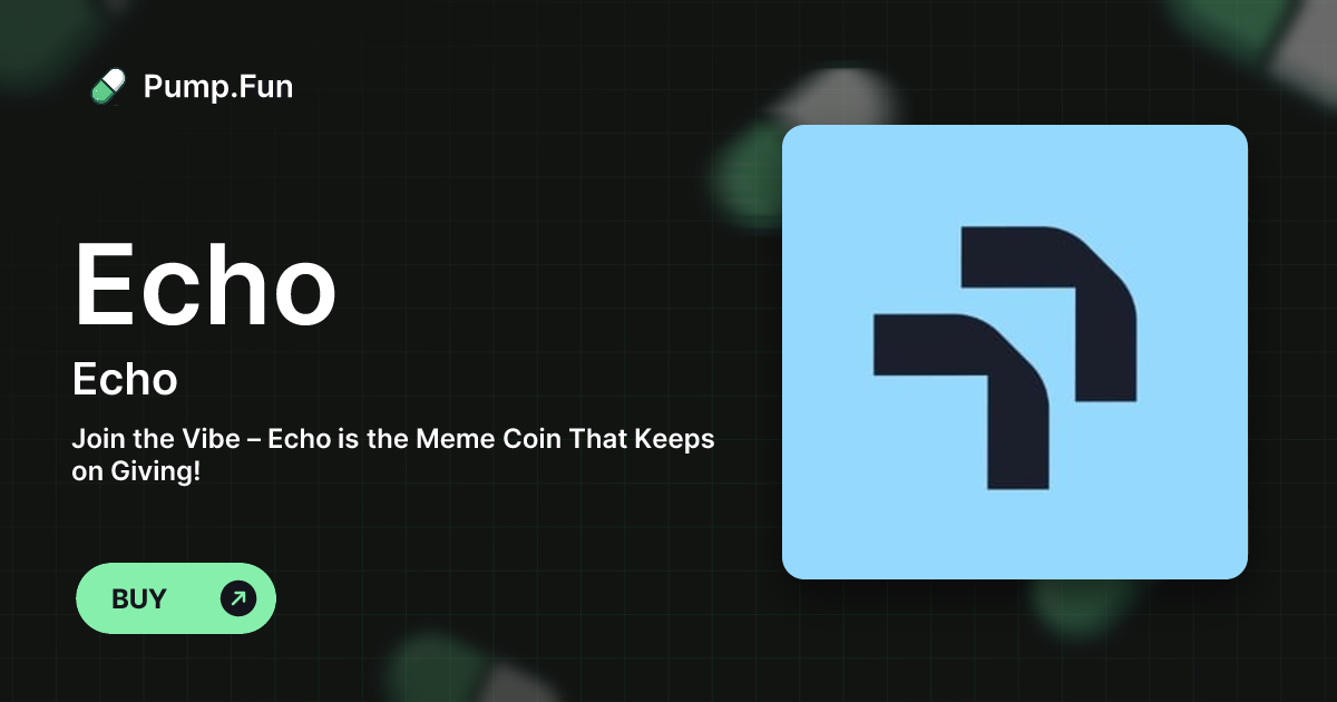 Echo (Echo) - Pump
