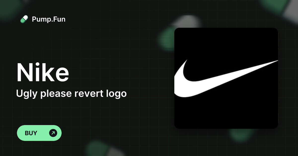 Ugly please revert logo (Nike) - Pump