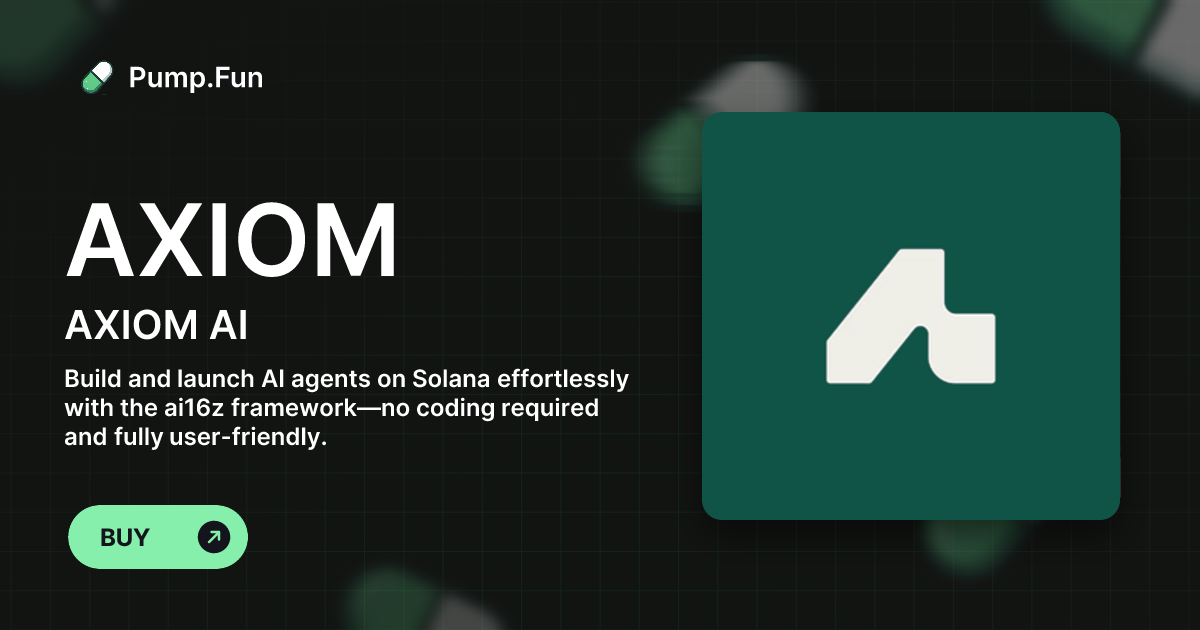AXIOM AI (AXIOM) - Pump