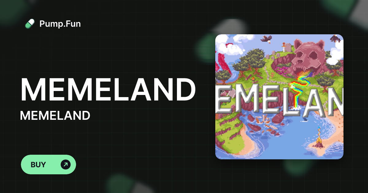 MEMELAND (MEMELAND) - Pump